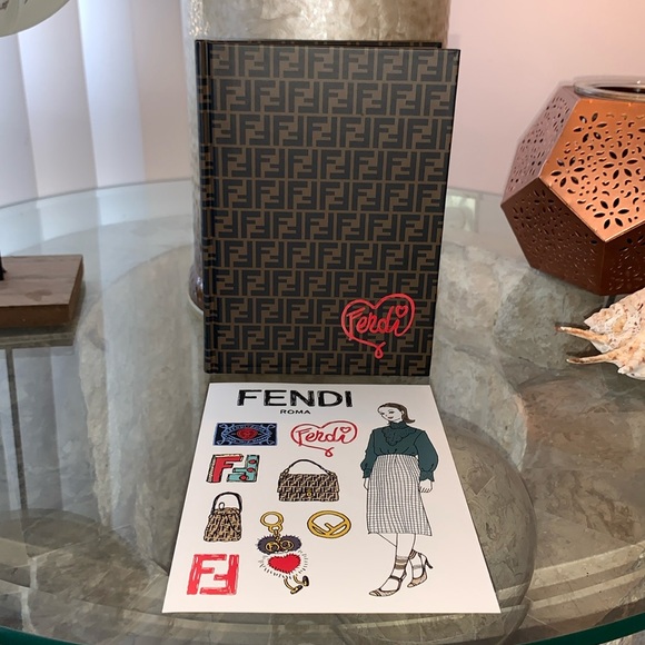 Fendi | Office | Fendi Limited Edition Notebook Ff Logo Note With ...